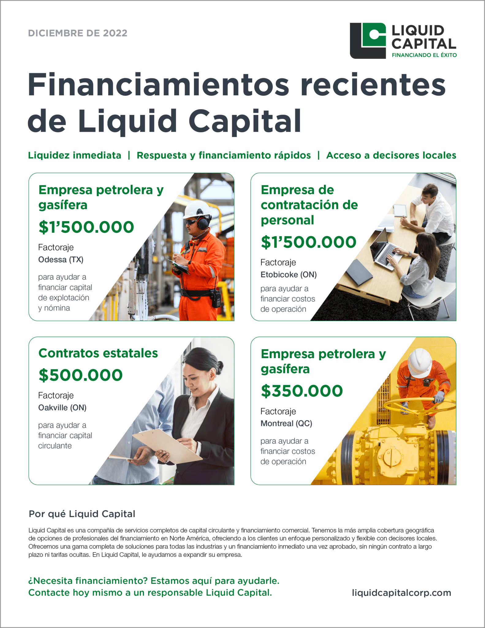 Financiamientos recientes de Liquid Capital – Diciembre 2022 - Liquid ...